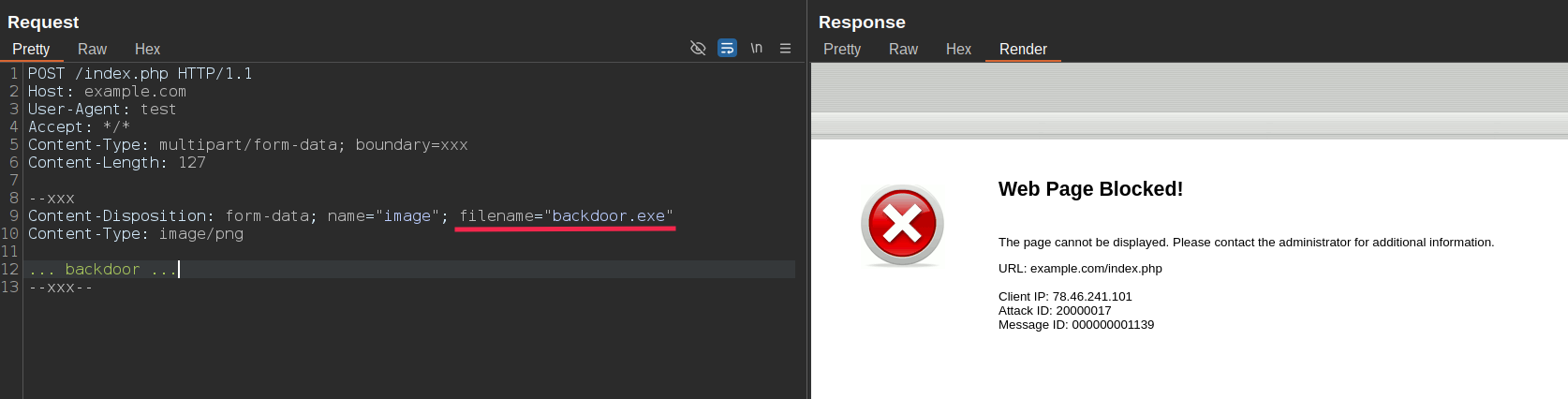 Breaking Down Multipart Parsers: File upload validation bypass