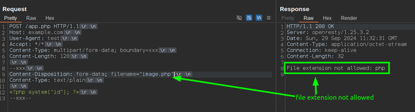 Breaking Down Multipart Parsers: File upload validation bypass